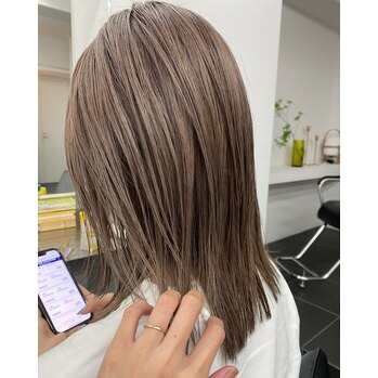 『smoky beige × layer style 』【玉山】 | 美容室/美容院/ヘアサロン クラップス（CLAPS） オフィシャルサイト