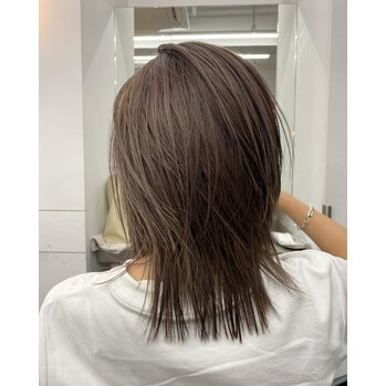『smoky beige × layer style 』【玉山】 | 美容室/美容院/ヘアサロン クラップス（CLAPS） オフィシャルサイト